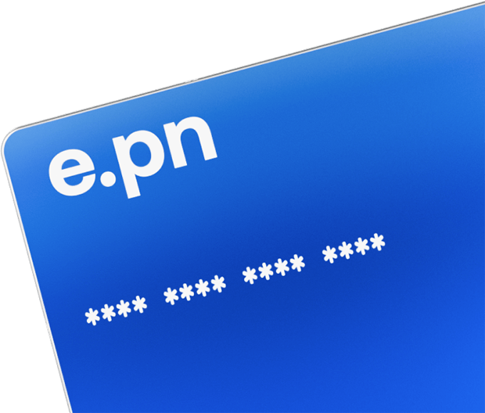 Virtual cards. The most banks, the lowest fees